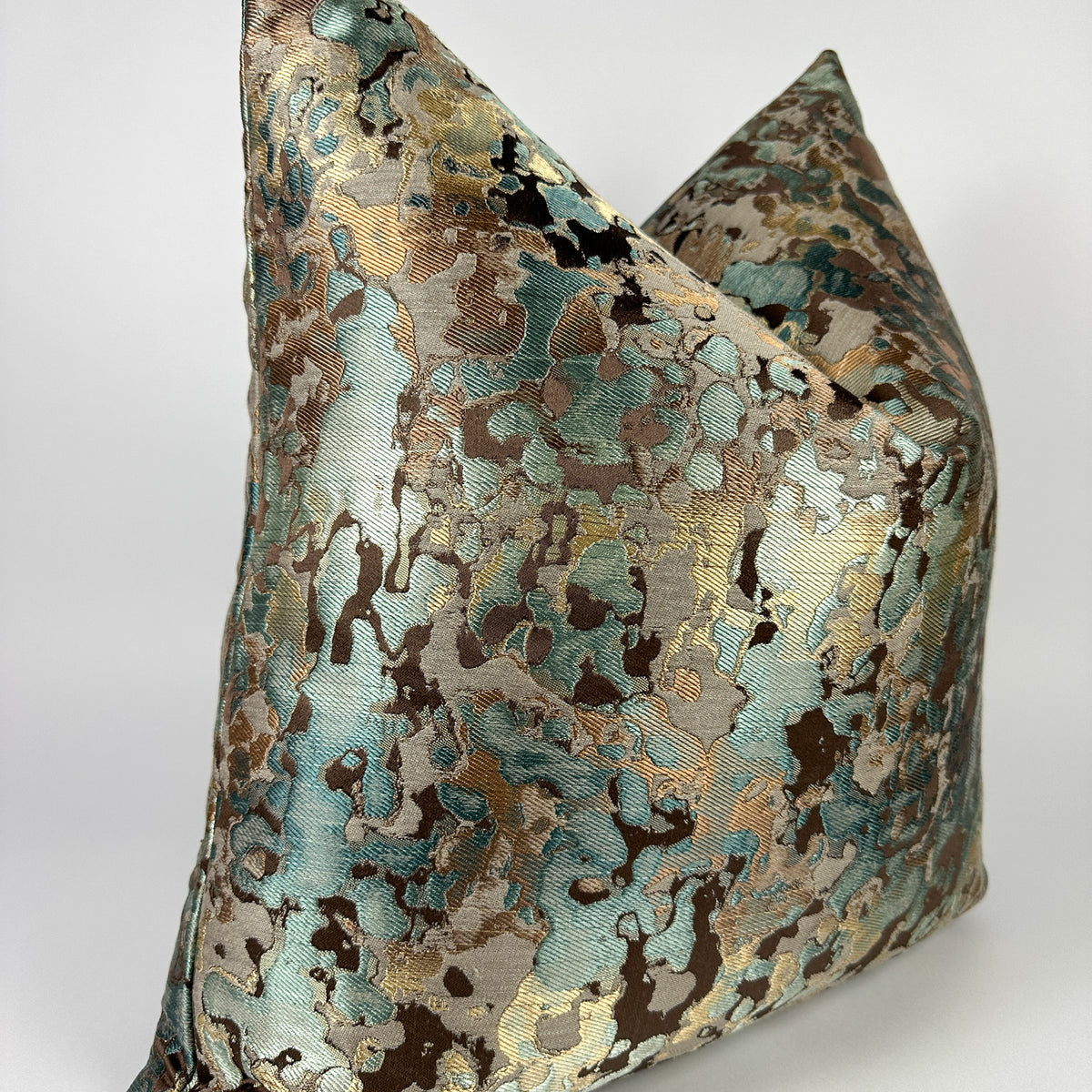 Chocolate and Blue Lava Pillow Cover – Love, Ravin Collection
